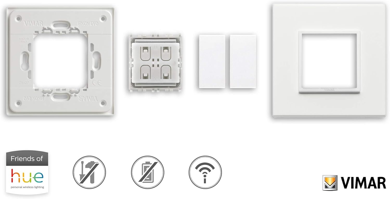 Wireless Light Switches - Vimar & Philips Hue Lighting Control | Designer Light Switches